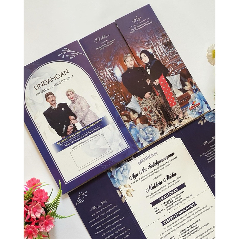 Jual Undangan Nikah Undangan Pernikahan Undangan Tasyakuran Undangan ...