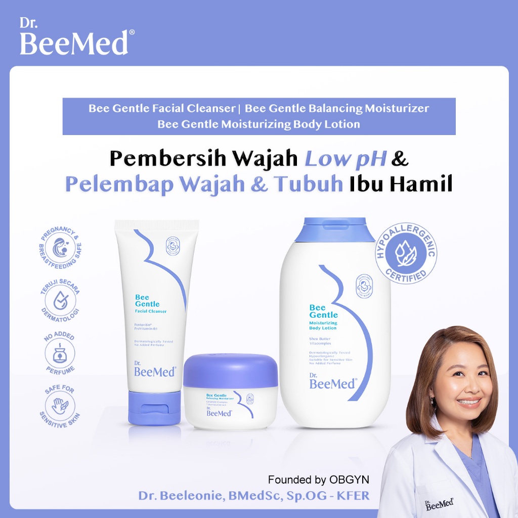 Jual Dr.BeeMed Bee Gentle Series (Paket Wajah & Tubuh) - Facial ...