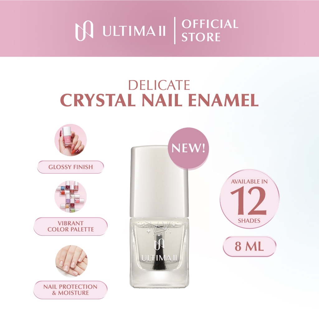 Jual ULTIMA II Delicate Crystal Nail Enamel | Shopee Indonesia