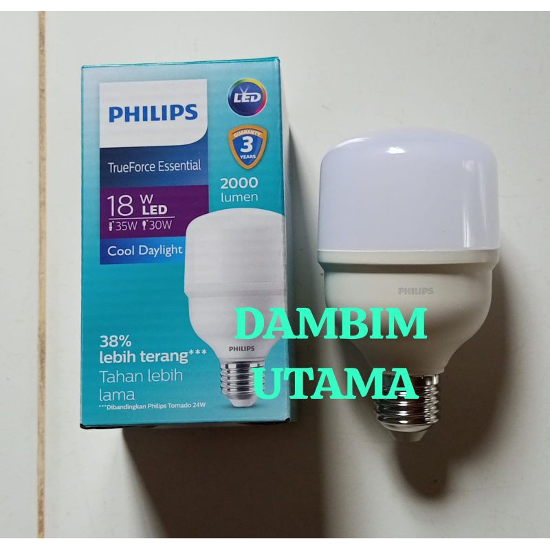 Jual Philips Led TrueForce Essential Led 18 Watt | Shopee Indonesia