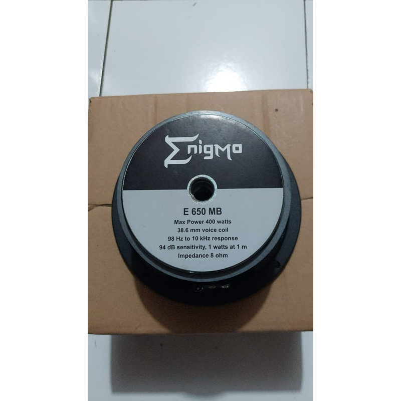 Jual Speaker Enigma 6 inch E 650 MB Original | Shopee Indonesia
