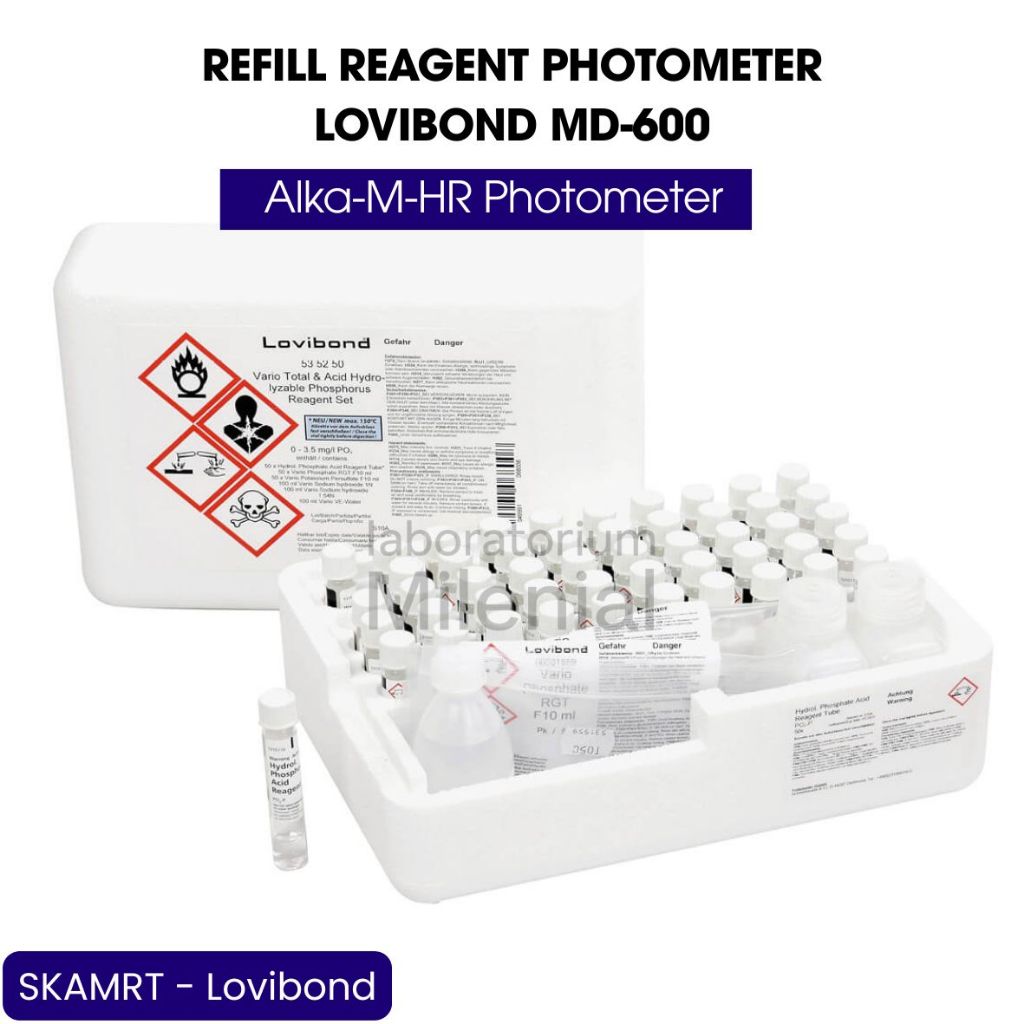 Jual REFILL REAGENT PHOTOMETER LOVIBOND MD-600 Alka-M-HR Photometer ...