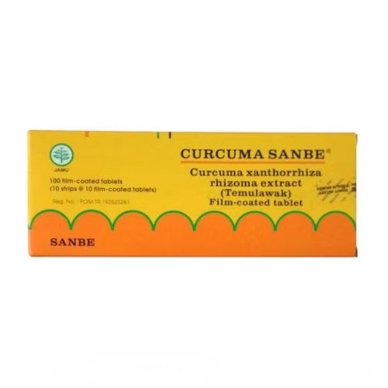 Jual CURCUMA SANBE ( 1 BOX = 100 TABLET ) | Shopee Indonesia