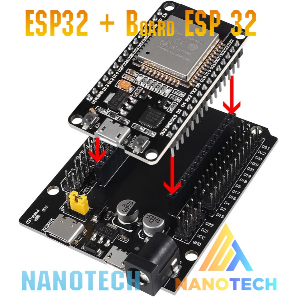 Jual ESP32U ESP32-U WROOM + Board ESP32 | Shopee Indonesia