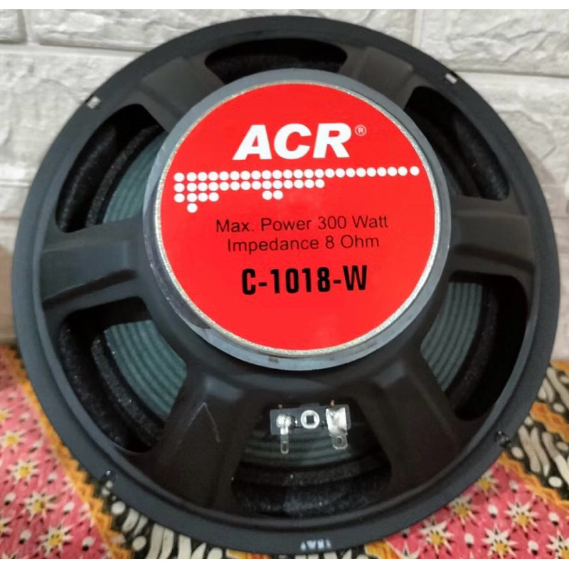 Jual Speaker ACR 10” C 1018 W ACR PRO / Speaker ACR 10” C 1018 W ACR ...