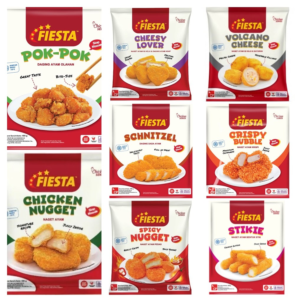 Jual Fiesta Chicken Nugget 400gr – Kemasan Baru, Original, Spicy ...