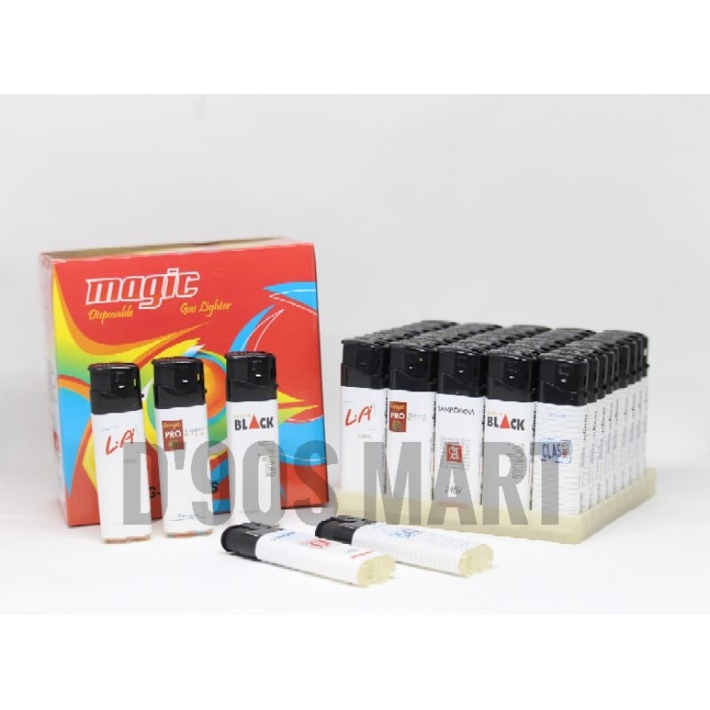 Jual Korek Api Gas Magnet isi 50 pcs | Shopee Indonesia