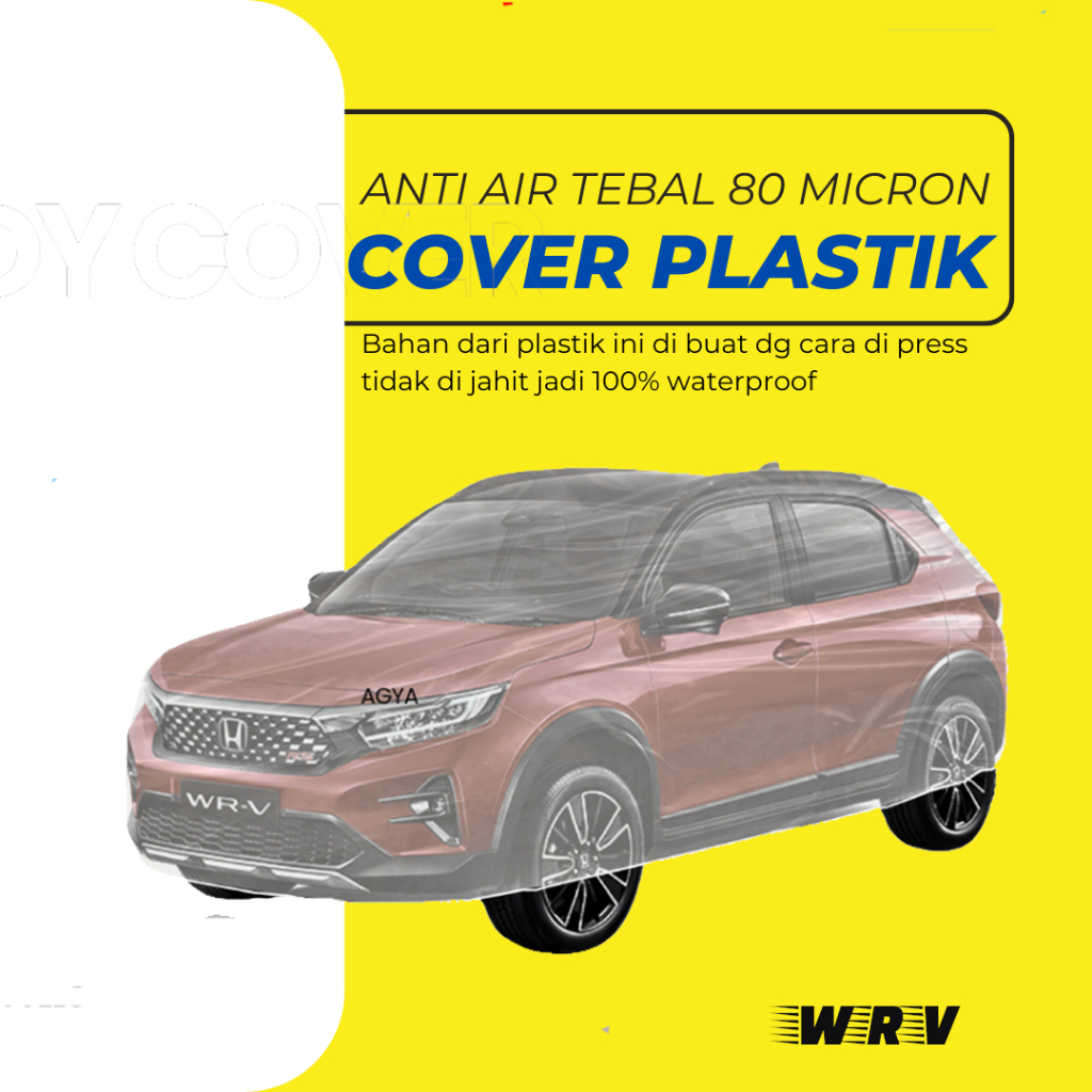 Jual Transparan Body Cover Mobil WR-V Sarung Mobil wrv Honda wrv all ...