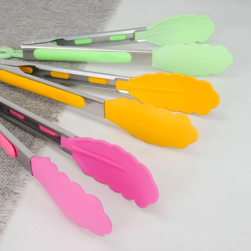 Jual Alat Penjepit Capitan Makanan Kue Roti Bakpao Mie Silicone ...