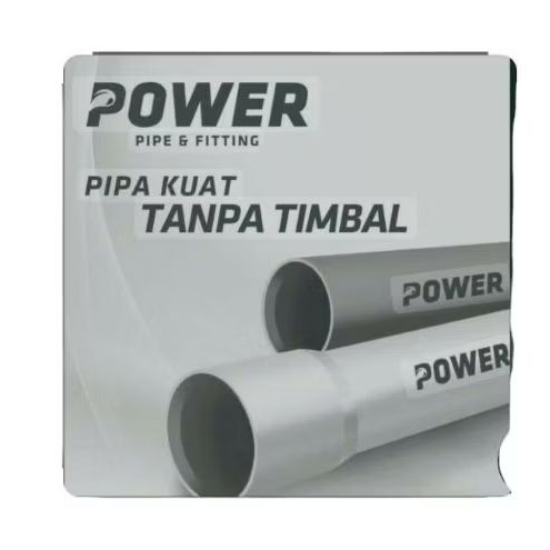 Jual pipa power 2in c panjang 50cm - 100cm / potongan pipa pvc 50cm ...