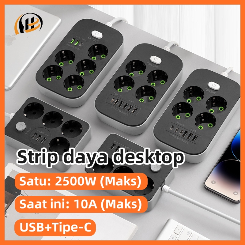 Jual [Stok Siap]colokan stop kontak listrik murah Smart power socket ...