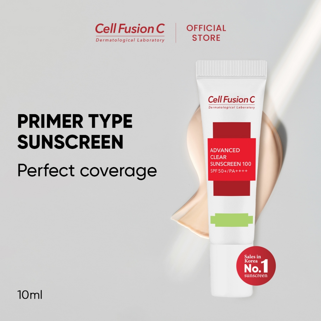 Jual CELL FUSION C - Advanced Clear Sunscreen 100 SPF50+/PA+++ (On the ...