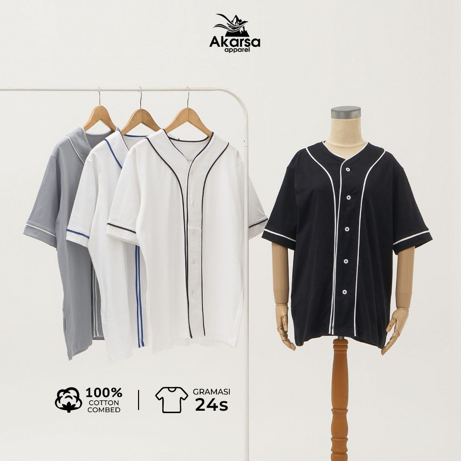 Jual [ BISA INSTAN ] Kaos Jersey Baseball custom Premium / baju kaos ...