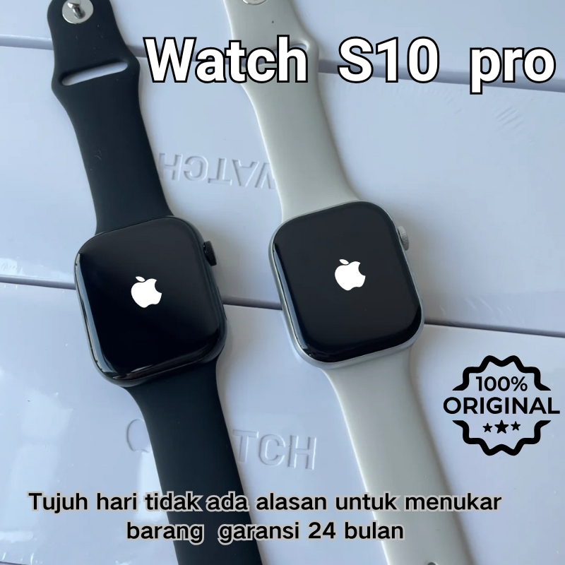 Jual 【100%Original】𝗔ρρ𝗹𝗲®Seri S10 SmartWatch S10 2.3"AMOLED HD Full ...