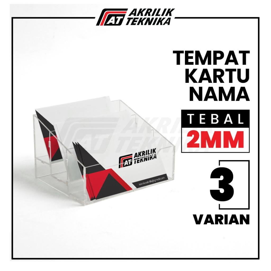 Jual Tempat Kartu Nama / Display Meja Kantor Bisnis / Rak Kartu Name ...