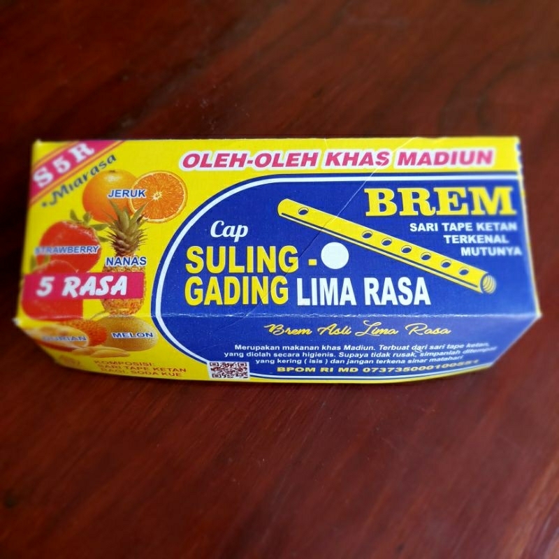 Jual Oleh-Oleh khas kediri brem tape Suling Gading | Shopee Indonesia