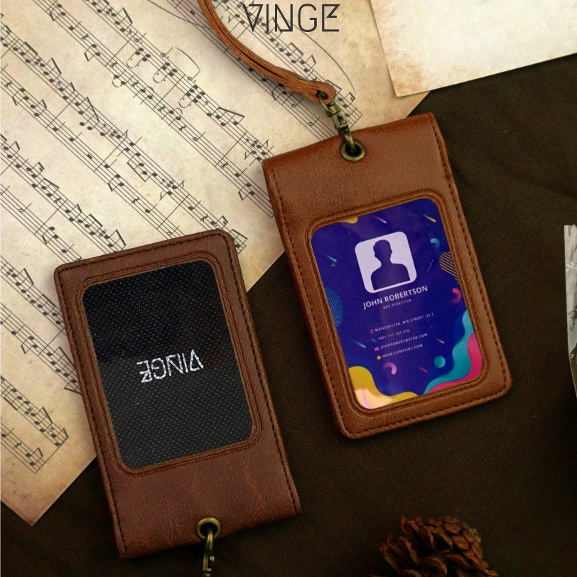 Jual VINGE VILLE - ID CARD HOLDER LIPAT MAGNET /NAMETAG LIPAT | Shopee ...