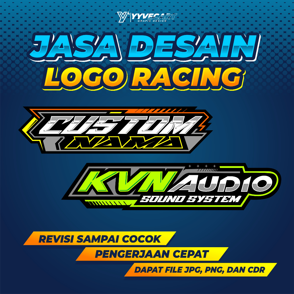 Jual JASA DESIGN LOGO RACING, LOGO BENGKEL, LOGO SOUND SYSTEM, LOGO ...