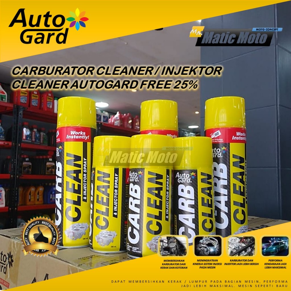Jual Carburator Cleaner / Injector Cleaner AutoGard 500mL | Shopee ...