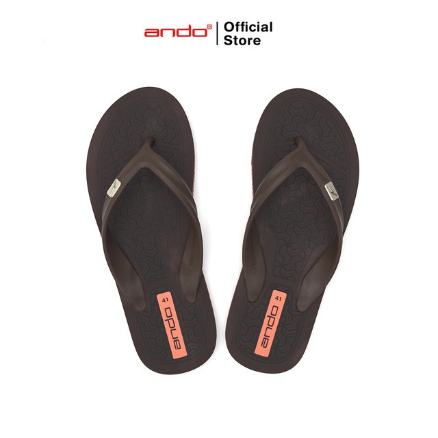 Jual Ando Official Sandal Jepit Prima Keren 02 Pria Dewasa - Coklat ...