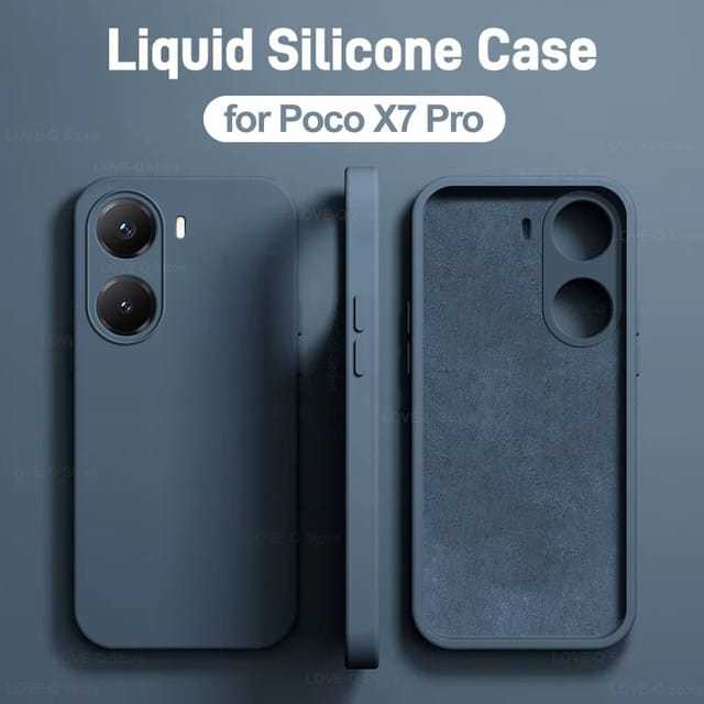 Jual POCO X7 X6 PRO 5G SOFT CASE MICROFIBER SUEDE SILICONE BACK COVER ...