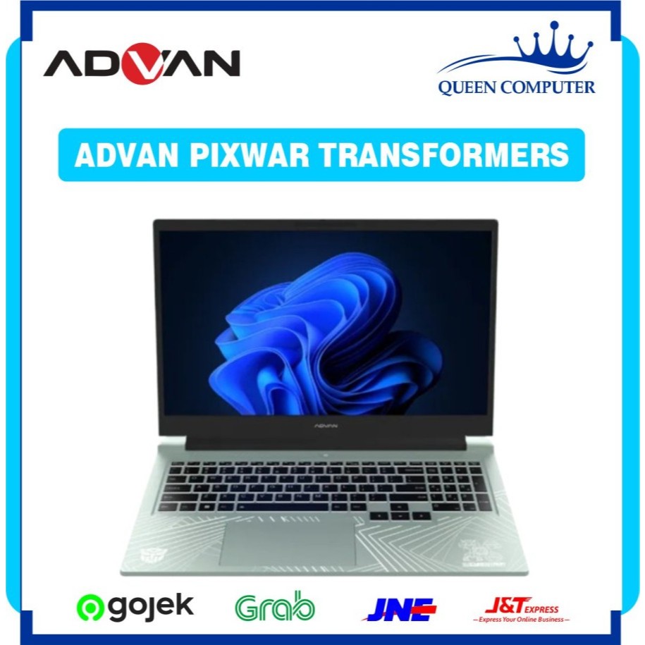 Jual Laptop ADVAN PIXWAR TRANSFORMERS Ryzen 7 6800H 16GB (2x8GB) 512GB ...