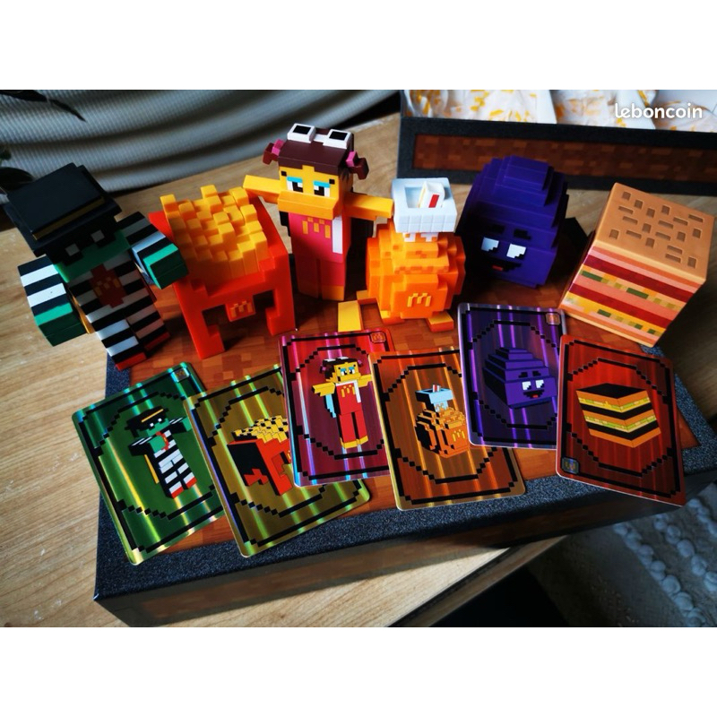 Jual MinecraftXMcDonald’s Mcd Skin Figure Blind Box Selected | Shopee ...