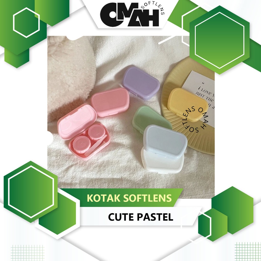 Jual Kotak Softlens Cute Pastel / Kotak Softlens Cute Warna Pastel ...