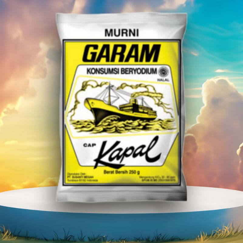 Jual GARAM CAP KAPAL LAYAR 250 GR | Shopee Indonesia