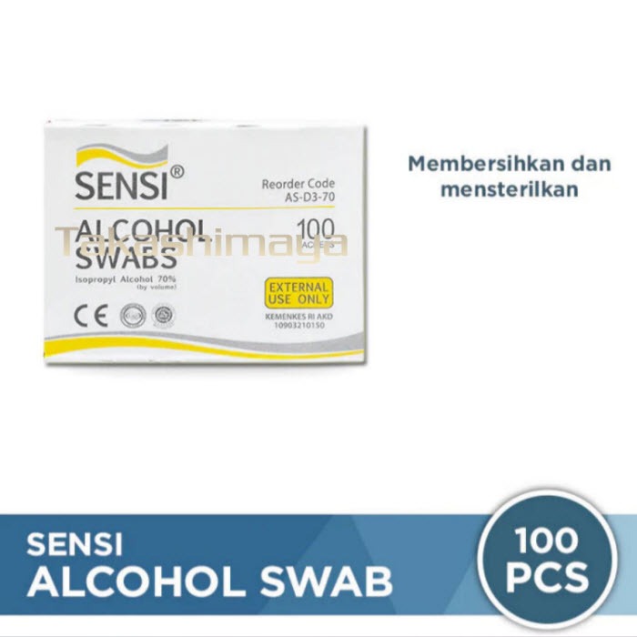 Jual Tissue Swab SENSI (Isi 100 pcs) | Shopee Indonesia