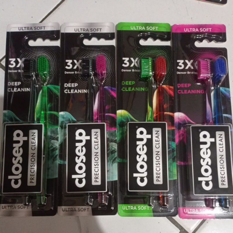 Jual [PROMO!! ] CLOSE UP SIKAT GIGI PRECISION CLEAN ULTRA SOFT ISI 2 ...