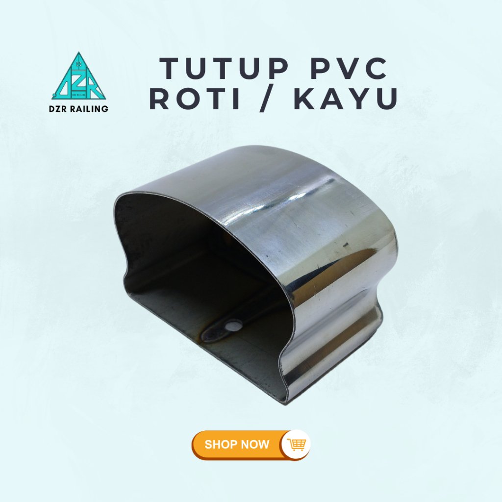 Jual TUTUP HANDLE / TUTUP HANDRAILING PVC / TUTUP PEGANGAN PVC ROTI ...