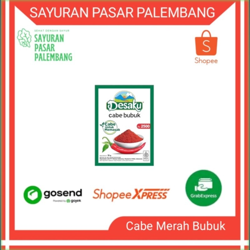 Jual Desaku Cabe Bubuk - Sayuran Pasar Palembang | Shopee Indonesia