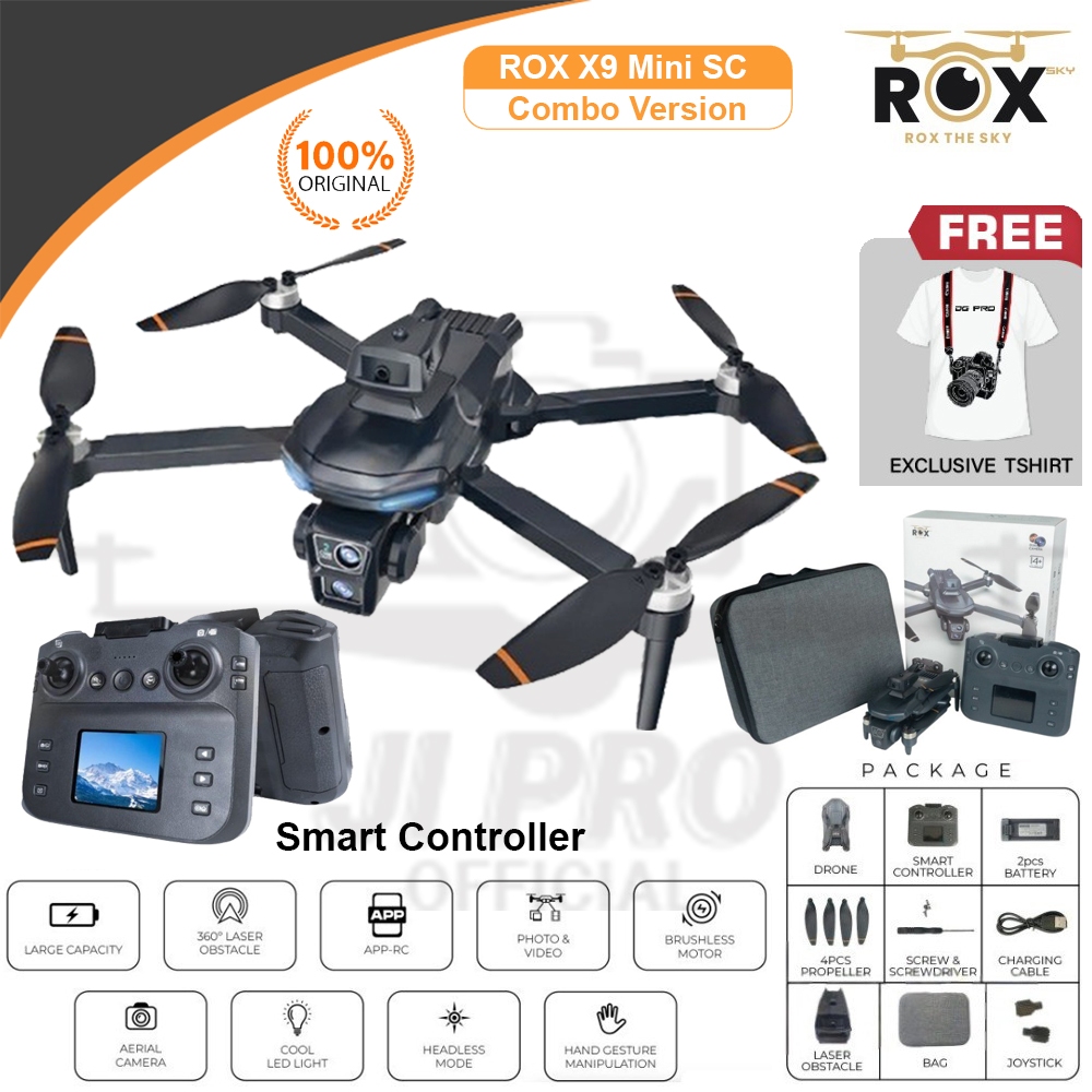 Jual Jsh - ROX X9 LITE Series Drone GPS Brushless 25 Min Flight Time ...