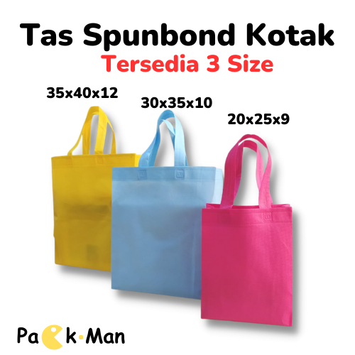 Jual Tas Box Goodie Bag Spunbond Standing | Tas Bingkisan Souvenir ...