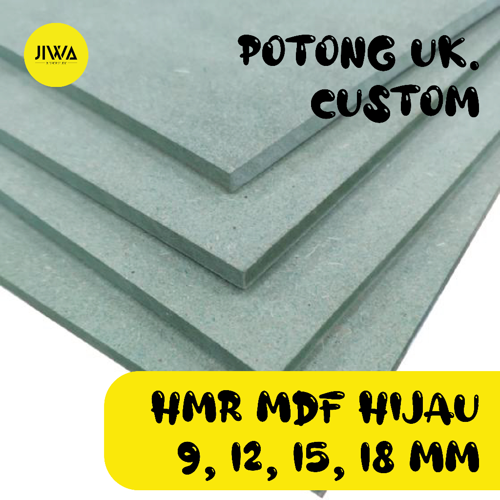 Jual MDF Hijau HMR 9, 12, 15, 18 mm Potongan / Custom Ukuran Murah ...