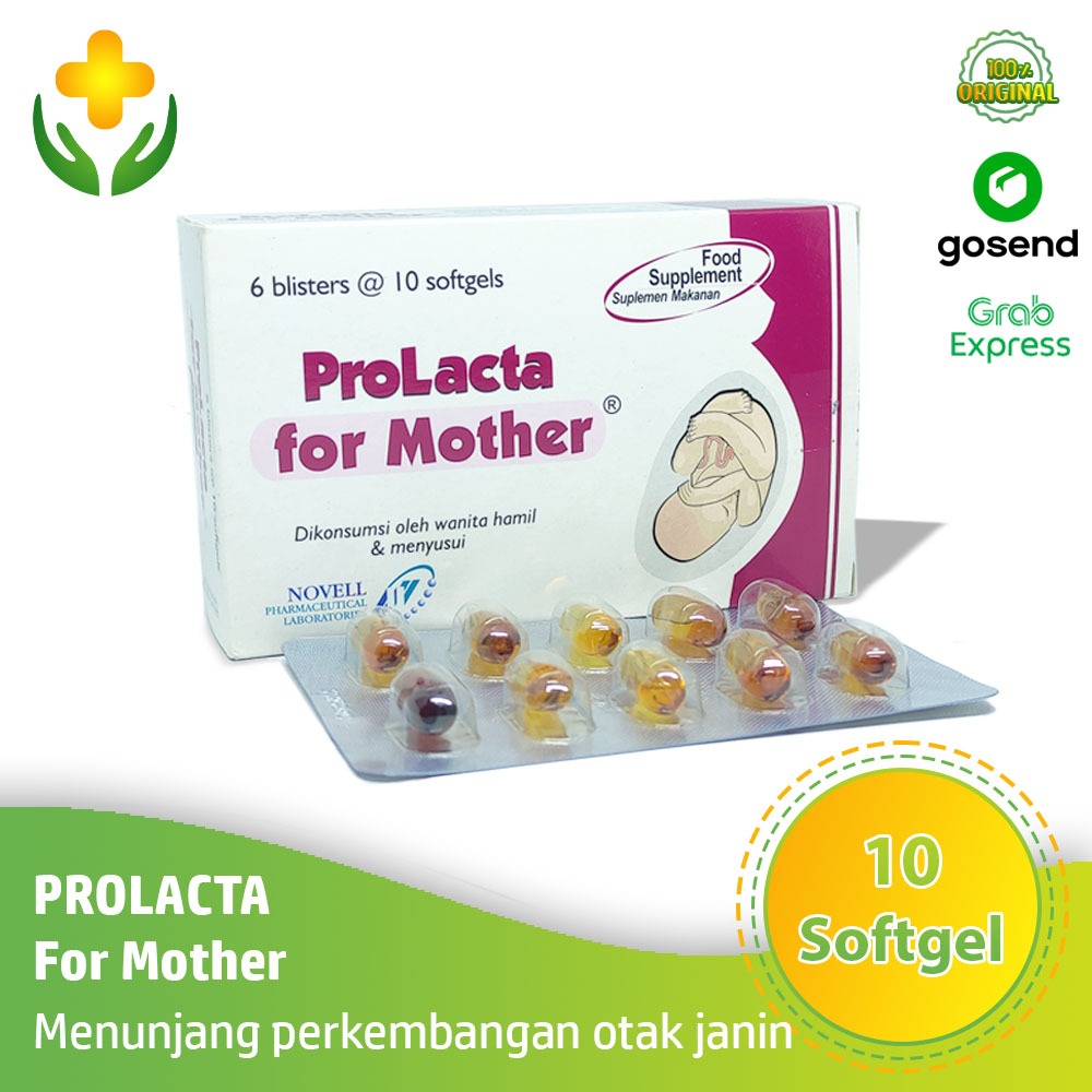 Jual Prolacta With DHA For Mother 1 Blister 10 Kapsul - Vitamin ...