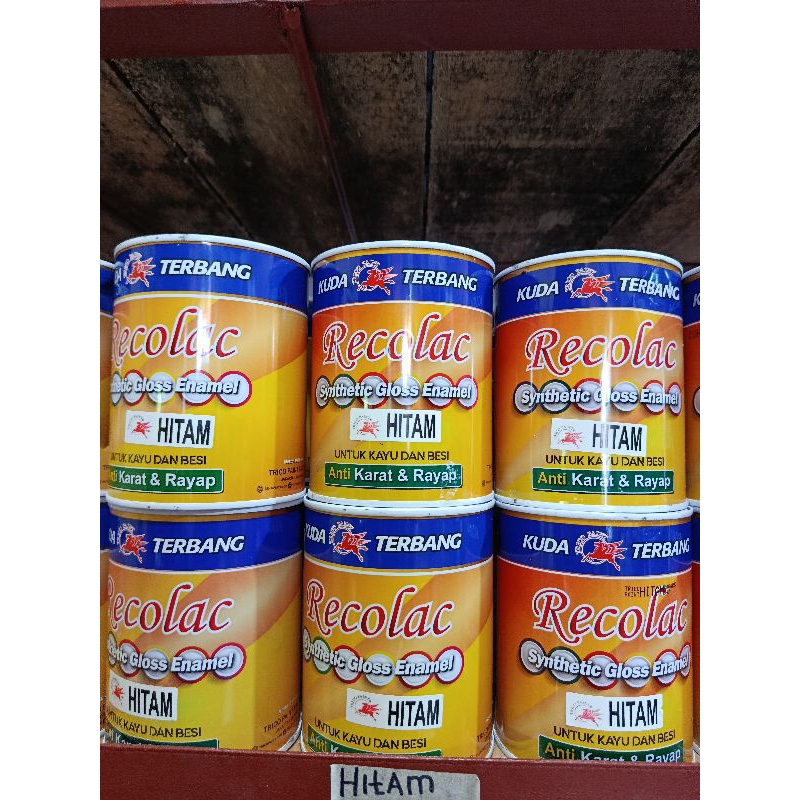 Jual Recolac Cat Kuda Terbang, Cat Besi & Kayu 0,8L/1kg anti karat ...