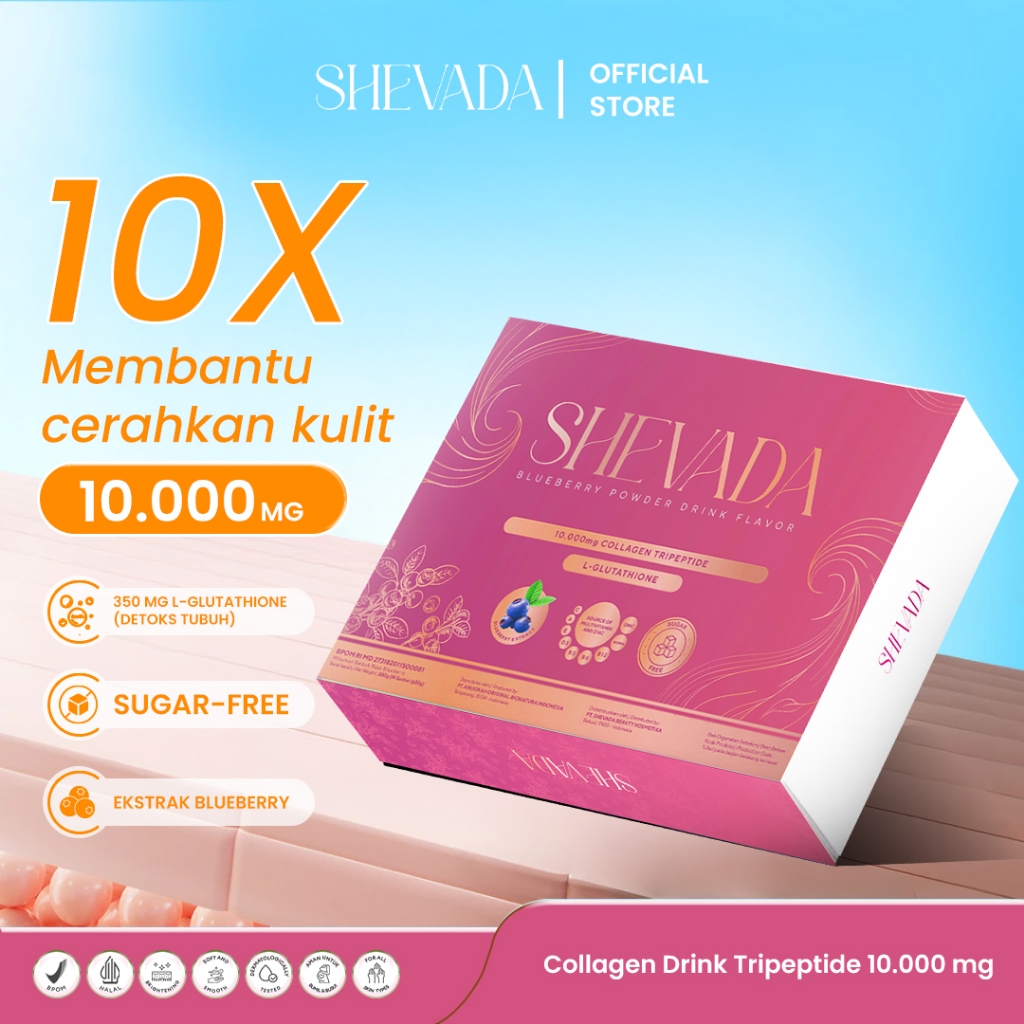 Jual SHEVADA - Collagen Drink Tripeptide 10.000 mg | Shopee Indonesia