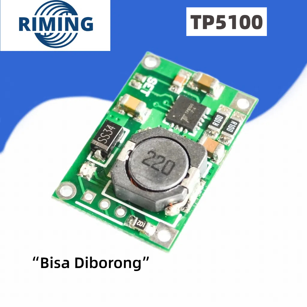 Jual TP5100 single / double cell Lithium Battery Charger TP4056 upgrade | Shopee Indonesia