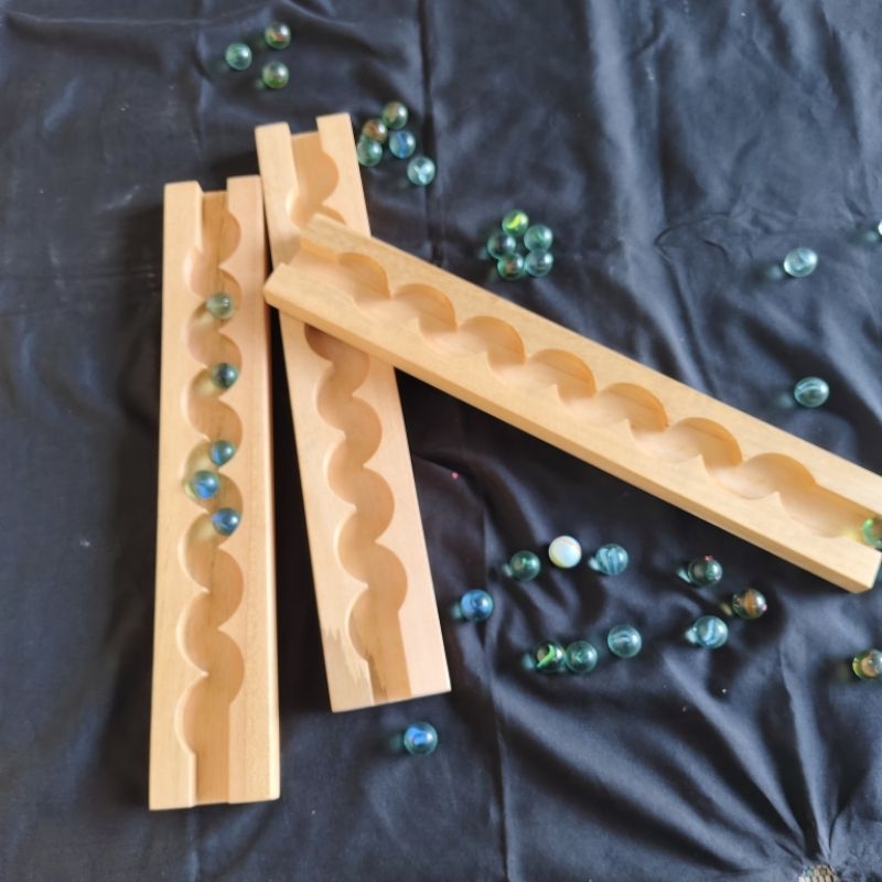 Jual River marble run / seluncur kelereng panjang 44cm | Shopee Indonesia