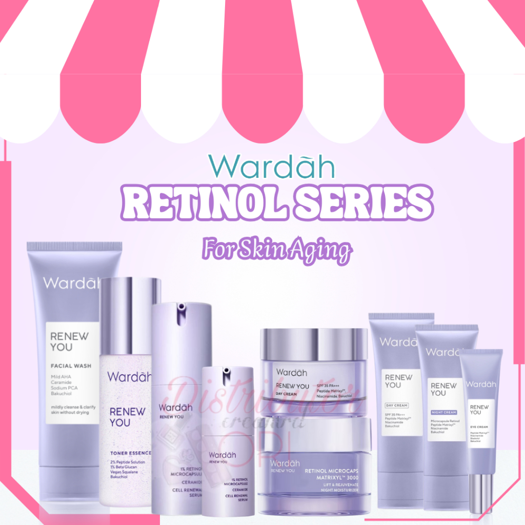 Jual WARDAH Renew You Anti Aging SERIES | Day Cream | Serum 15 Ml ...