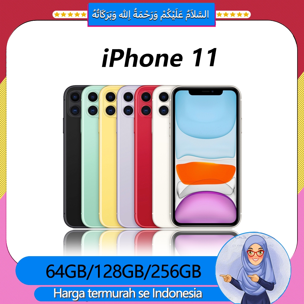 Jual 11 64GB/128GB/256GB SECOND Original 100% Mulus Fullset | Shopee Indonesia