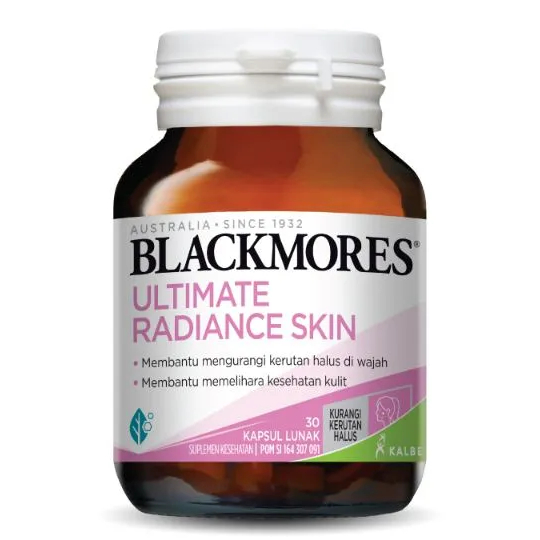 Jual BLACKMORES ULTIMATE RADIANCE SKIN BOTOL 30 TABLET | Shopee Indonesia