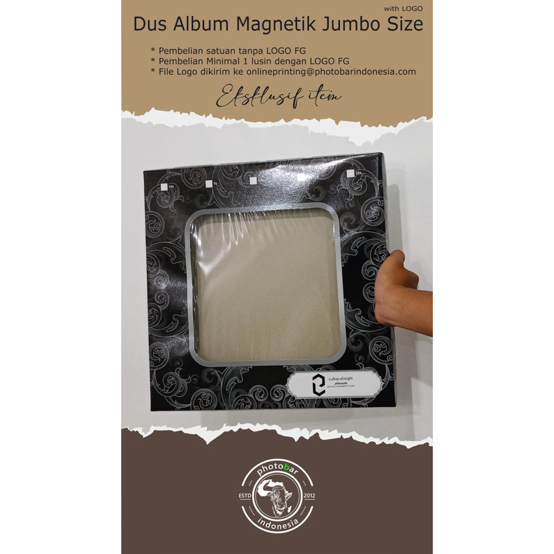 Jual Dus Window Album Magnetik Jumbo Size | Shopee Indonesia