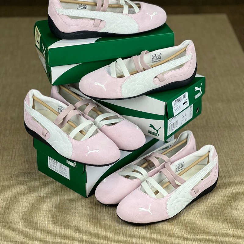 Jual PUMA SPEEDCAT BALLET BLACK PINK | Shopee Indonesia