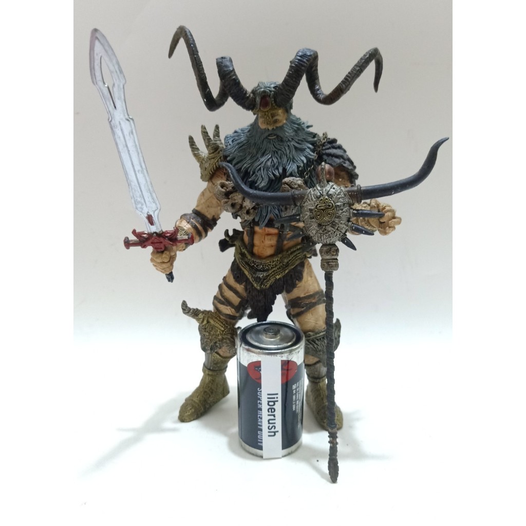 Jual mcfarlane toys curse of the spawn zeus odin action figure vintage ...