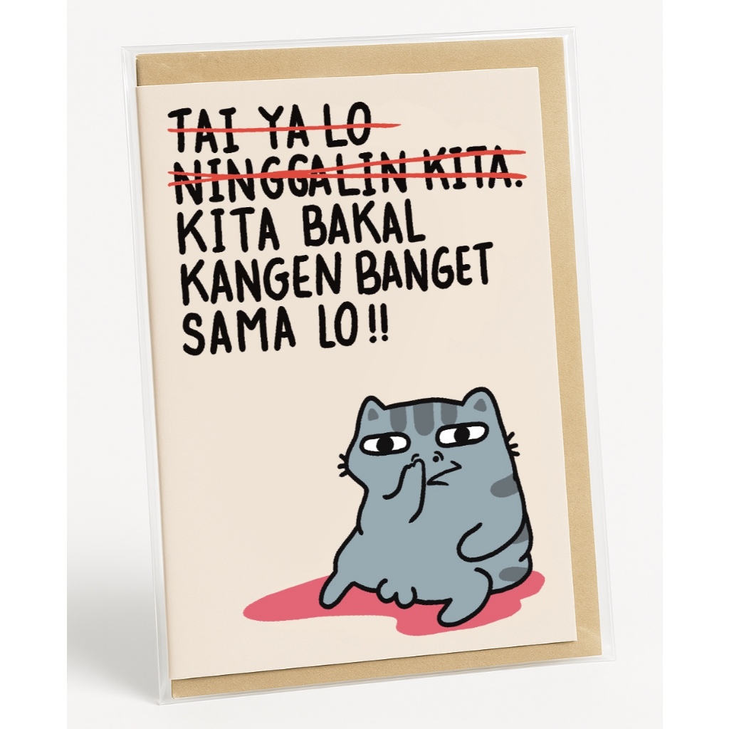 Jual KARTU UCAPAN (RESIGN EDITION) 1 | Shopee Indonesia