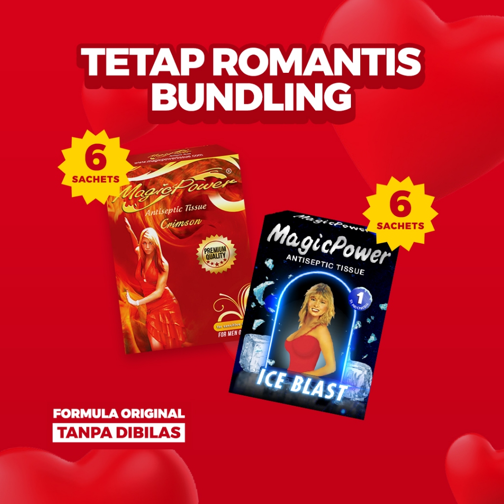 Jual [BUNDLE] Magic Power Tissue 2 Varian - Crimson Desire Dan Ice ...