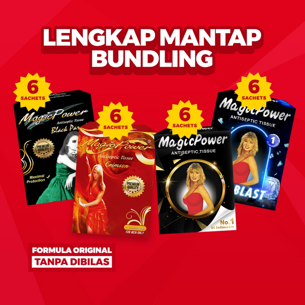 Jual [BUNDLE] Magic Power Tissue All Varian - Tissue Antiseptic ...